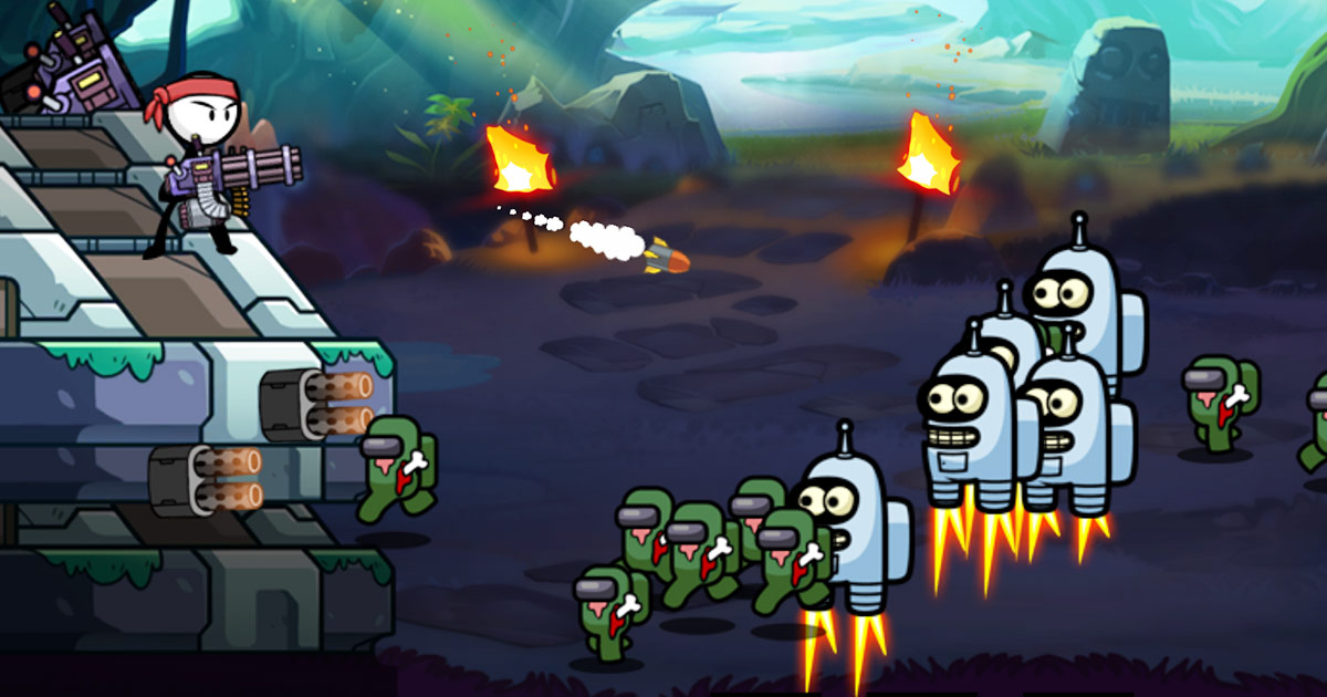 Stickman Shooter 3 - play action adventure game online