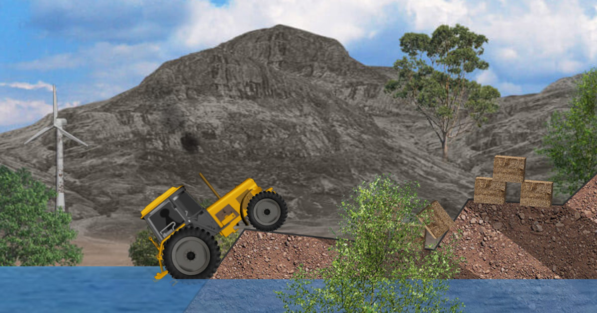 Tractor Trial 2 - play racing game online